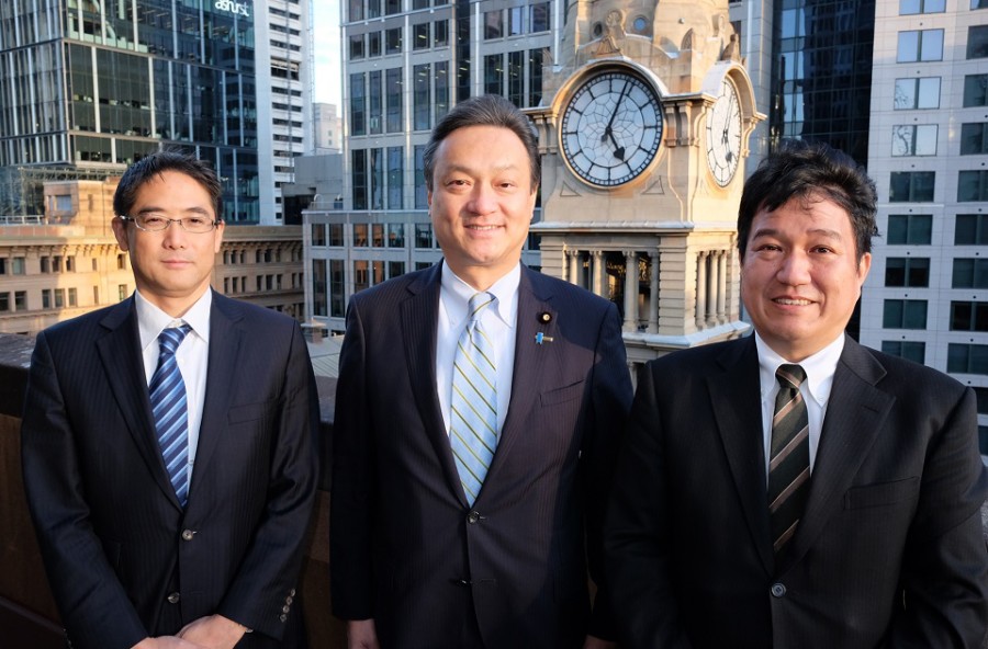 Mr. Horii, Parliamentary Vice-Minister for Foreign Affairs visited ...